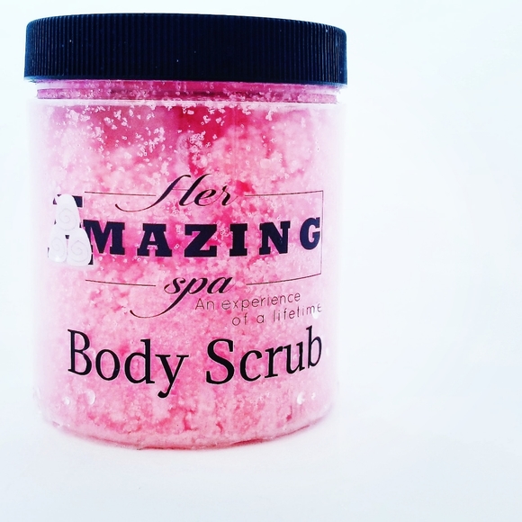 Her Amazing Spa | Bath, Skin & Hair | Natural Cherry Scented Body Scrub ...